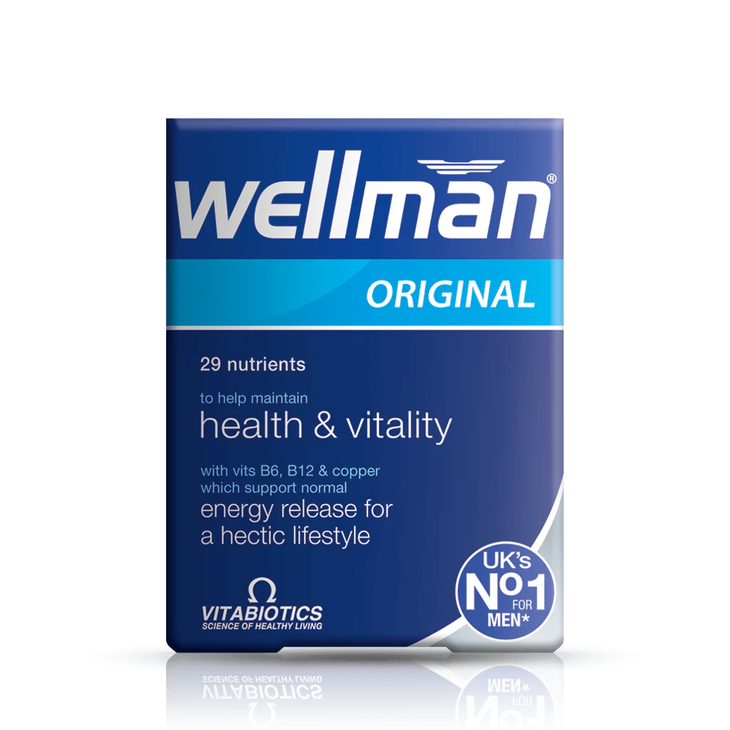 Vitabiotics Wellman Original 30 Comprimés – PHARMA7